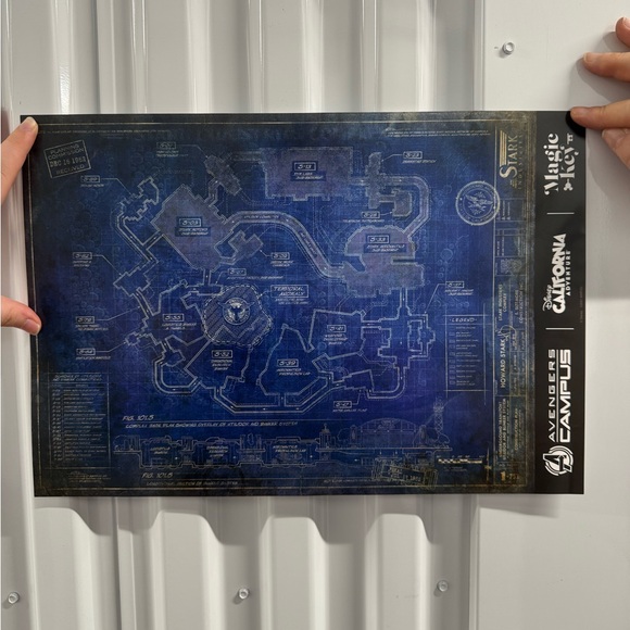 Disney | Wall Decor | Disney Avengers Campus Exclusive Stark Industries ...